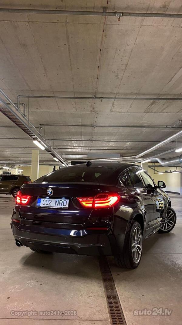 Black BMW X4 2017 in Tallinn, with an engine capacity of 2.00 L and mileage of 125 thousand km for 19000 €, photo 2 on AUTOMOTO.COM.LV