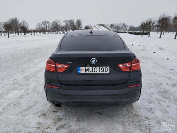 Melns BMW X4 2017 Kauņa, ar dzinēja tilpumu 2.00 L un nobraukumu 277 tūkst. km par 15700 €, foto 6 vietnē AUTOMOTO.COM.LV