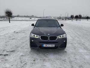 Black BMW X4 2017 in Kaunas, with an engine capacity of 2.00 L and mileage of 277 thousand km for 15700 €, photo 9 on AUTOMOTO.COM.LV
