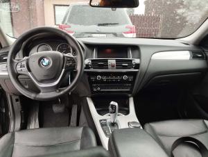 Black BMW X4 2017 in Kaunas, with an engine capacity of 2.00 L and mileage of 277 thousand km for 15700 €, photo 10 on AUTOMOTO.COM.LV