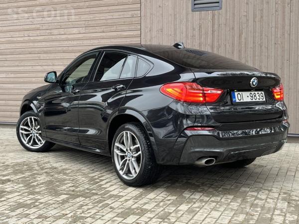 Black BMW X4 2017 in Jelgava, with an engine capacity of 2.00 L and mileage of 0 thousand km for 18590 €, photo 6 on AUTOMOTO.COM.LV