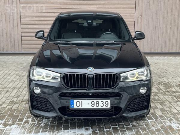 Black BMW X4 2017 in Jelgava, with an engine capacity of 2.00 L and mileage of 0 thousand km for 18590 €, photo 2 on AUTOMOTO.COM.LV
