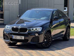 Black BMW X4 2017 in Riga, with an engine capacity of 2.00 L and mileage of 278 thousand km for 18900 €, photo 3 on AUTOMOTO.COM.LV