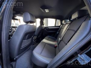 Black BMW X4 2017 in Riga, with an engine capacity of 2.00 L and mileage of 278 thousand km for 18900 €, photo 14 on AUTOMOTO.COM.LV