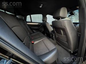 Black BMW X4 2017 in Riga, with an engine capacity of 2.00 L and mileage of 278 thousand km for 18900 €, photo 15 on AUTOMOTO.COM.LV