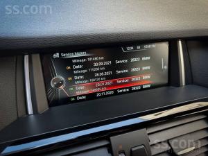 Black BMW X4 2017 in Riga, with an engine capacity of 2.00 L and mileage of 278 thousand km for 18900 €, photo 19 on AUTOMOTO.COM.LV