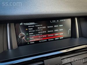 Black BMW X4 2017 in Riga, with an engine capacity of 2.00 L and mileage of 278 thousand km for 18900 €, photo 20 on AUTOMOTO.COM.LV