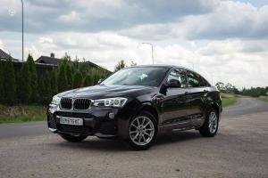 Melns BMW X4 2017 Elektrėnai, ar dzinēja tilpumu 2.00 L un nobraukumu 265 tūkst. km par 17350 €, foto  vietnē AUTOMOTO.COM.LV