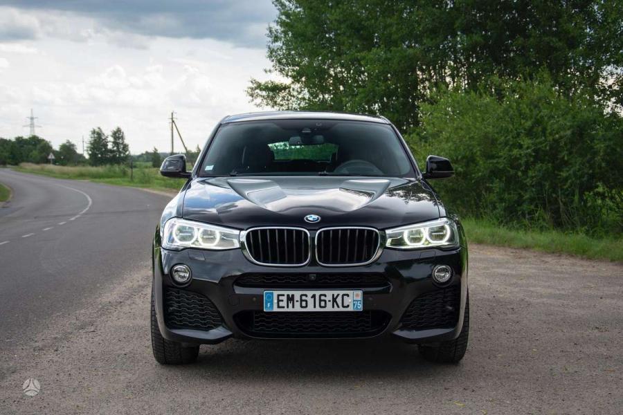 Melns BMW X4 2017 Elektrėnai, ar dzinēja tilpumu 2.00 L un nobraukumu 265 tūkst. km par 17350 €, foto 3 vietnē AUTOMOTO.COM.LV