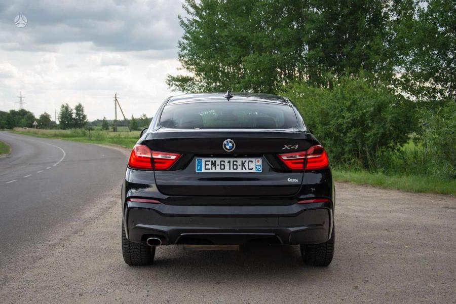 Melns BMW X4 2017 Elektrėnai, ar dzinēja tilpumu 2.00 L un nobraukumu 265 tūkst. km par 17350 €, foto 6 vietnē AUTOMOTO.COM.LV