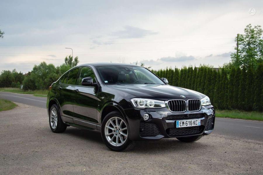 Melns BMW X4 2017 Elektrėnai, ar dzinēja tilpumu 2.00 L un nobraukumu 265 tūkst. km par 17350 €, foto 9 vietnē AUTOMOTO.COM.LV