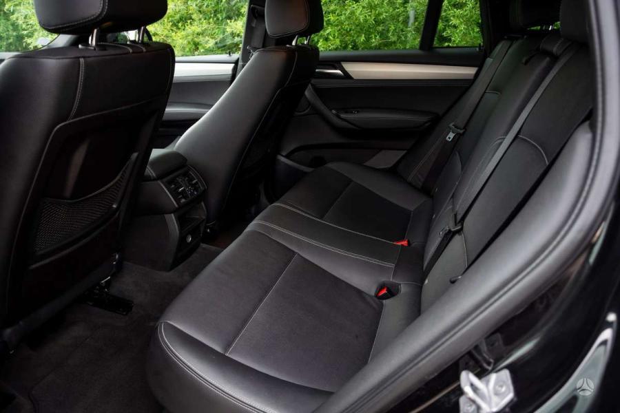 Melns BMW X4 2017 Elektrėnai, ar dzinēja tilpumu 2.00 L un nobraukumu 265 tūkst. km par 17350 €, foto 16 vietnē AUTOMOTO.COM.LV
