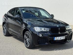 Black BMW X4 2017 in Riga, with an engine capacity of 3.00 L and mileage of 0 thousand km for 16950 €, photo 3 on AUTOMOTO.COM.LV