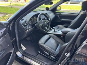 Black BMW X4 2017 in Riga, with an engine capacity of 3.00 L and mileage of 0 thousand km for 16950 €, photo 6 on AUTOMOTO.COM.LV