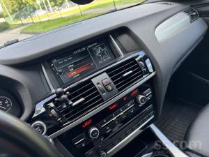 Black BMW X4 2017 in Riga, with an engine capacity of 3.00 L and mileage of 0 thousand km for 16950 €, photo 14 on AUTOMOTO.COM.LV