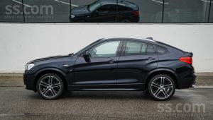 Black BMW X4 2017 in Riga, with an engine capacity of 3.00 L and mileage of 220 thousand km for 18450 €, photo 3 on AUTOMOTO.COM.LV
