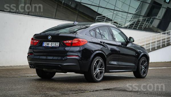 Melns BMW X4 2017 Rīga, ar dzinēja tilpumu 3.00 L un nobraukumu 220 tūkst. km par 18450 €, foto 5 vietnē AUTOMOTO.COM.LV