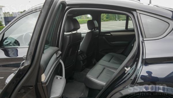 Melns BMW X4 2017 Rīga, ar dzinēja tilpumu 3.00 L un nobraukumu 220 tūkst. km par 18450 €, foto 10 vietnē AUTOMOTO.COM.LV