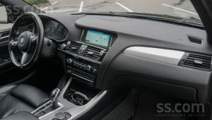Black BMW X4 2017 in Riga, with an engine capacity of 3.00 L and mileage of 220 thousand km for 18450 €, photo 17 on AUTOMOTO.COM.LV