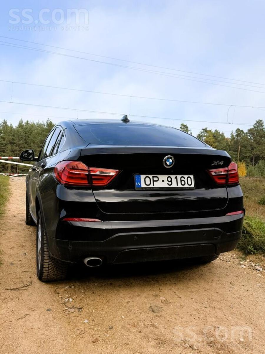 Melns BMW X4 2017 Rīga, ar dzinēja tilpumu 2.00 L un nobraukumu 175 tūkst. km par 15500 €, foto 5 vietnē AUTOMOTO.COM.LV