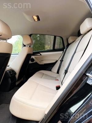 Melns BMW X4 2017 Rīga, ar dzinēja tilpumu 2.00 L un nobraukumu 175 tūkst. km par 15500 €, foto 8 vietnē AUTOMOTO.COM.LV
