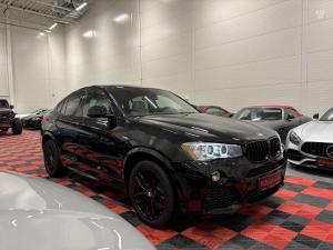 Black BMW X4 2018 in Vilnius, with an engine capacity of 2.98 L and mileage of 68 thousand km for 23990 €, photo 3 on AUTOMOTO.COM.LV
