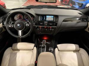 Black BMW X4 2018 in Vilnius, with an engine capacity of 2.98 L and mileage of 68 thousand km for 23990 €, photo 20 on AUTOMOTO.COM.LV