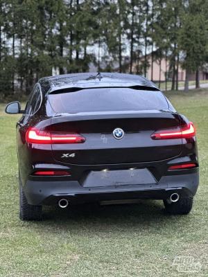 Black BMW X4 2018 in Vilnius, with an engine capacity of 2.00 L and mileage of 89 thousand km for 26500 €, photo 7 on AUTOMOTO.COM.LV