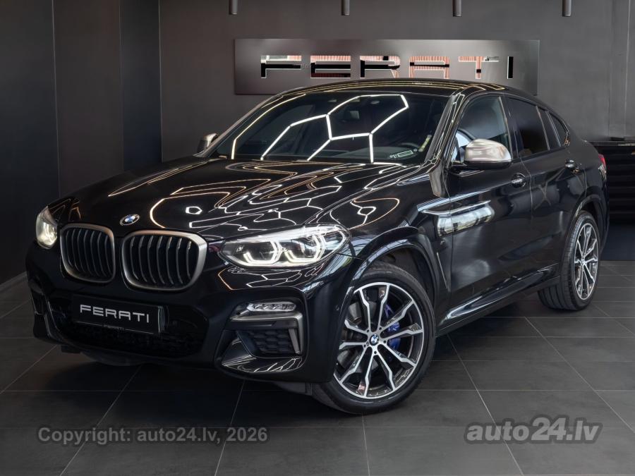 Melns BMW X4 2018 Tallina, ar dzinēja tilpumu 3.00 L un nobraukumu 125 tūkst. km par 34900 €, foto 1 vietnē AUTOMOTO.COM.LV