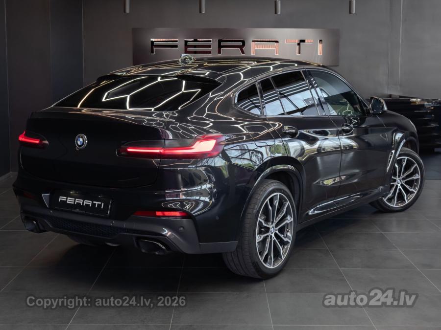 Melns BMW X4 2018 Tallina, ar dzinēja tilpumu 3.00 L un nobraukumu 125 tūkst. km par 34900 €, foto 3 vietnē AUTOMOTO.COM.LV