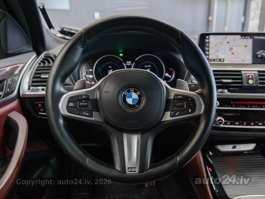 Melns BMW X4 2018 Tallina, ar dzinēja tilpumu 3.00 L un nobraukumu 125 tūkst. km par 34900 €, foto 9 vietnē AUTOMOTO.COM.LV