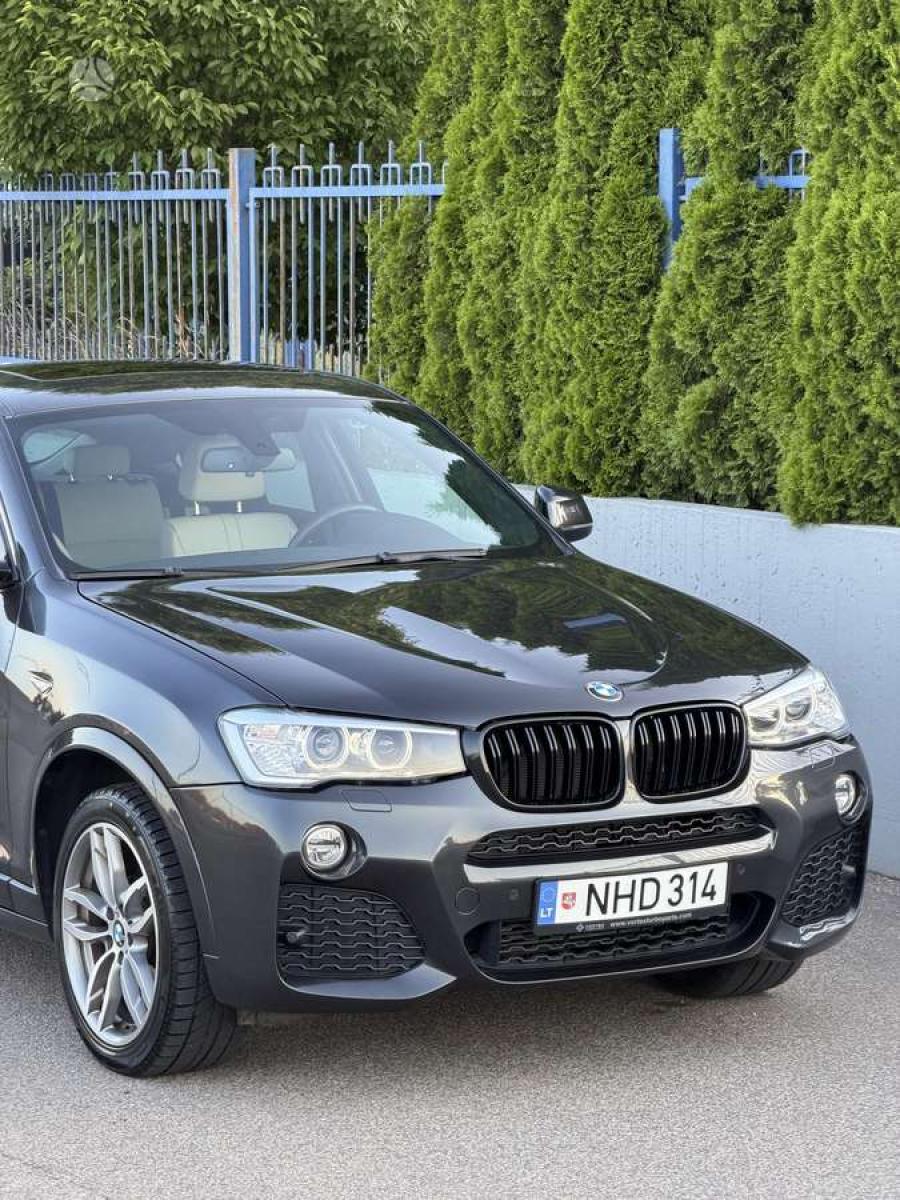 Melns BMW X4 2018 Viļņa, ar dzinēja tilpumu 2.00 L un nobraukumu 118 tūkst. km par 19000 €, foto 8 vietnē AUTOMOTO.COM.LV