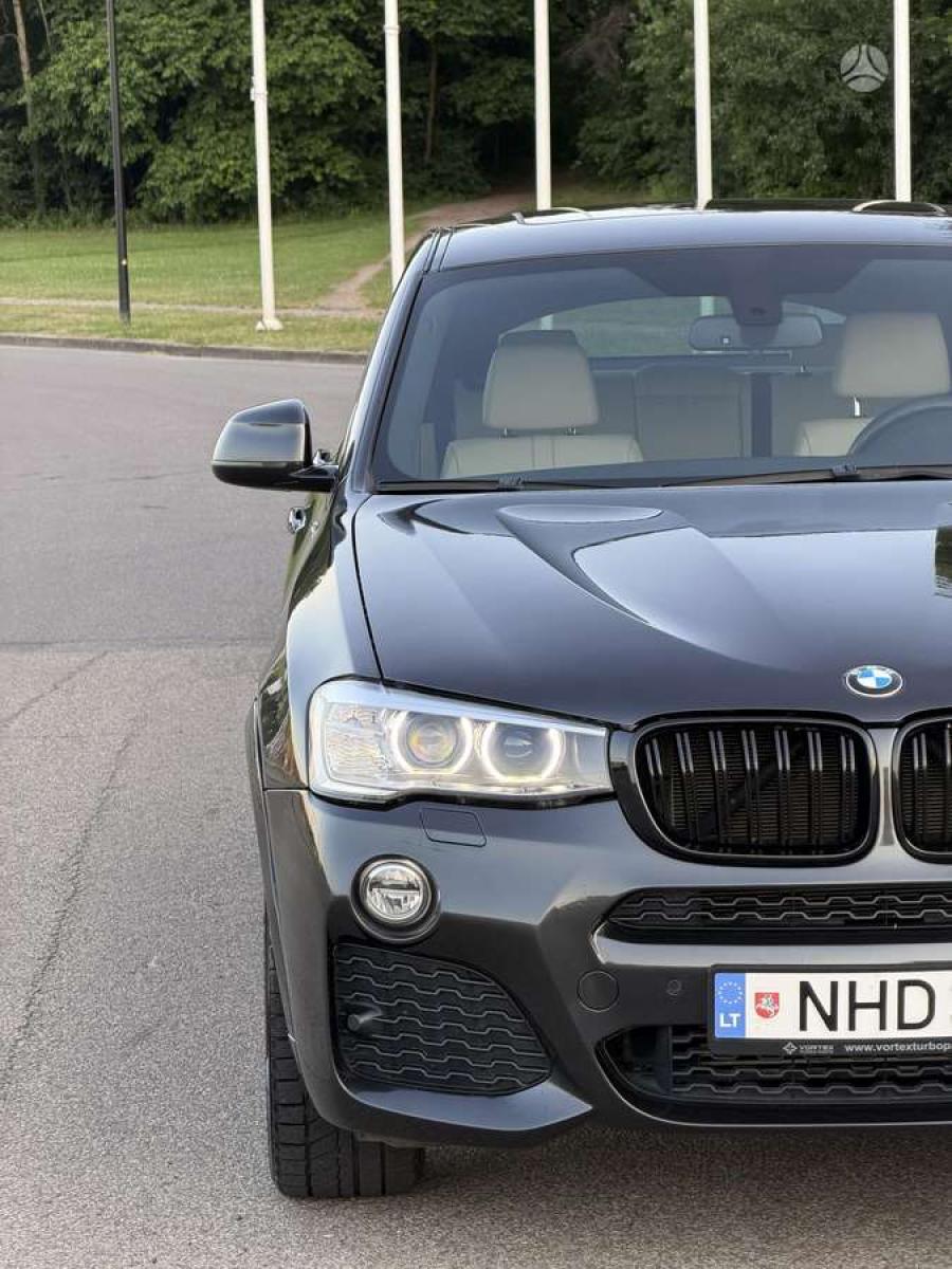 Melns BMW X4 2018 Viļņa, ar dzinēja tilpumu 2.00 L un nobraukumu 118 tūkst. km par 19000 €, foto 11 vietnē AUTOMOTO.COM.LV