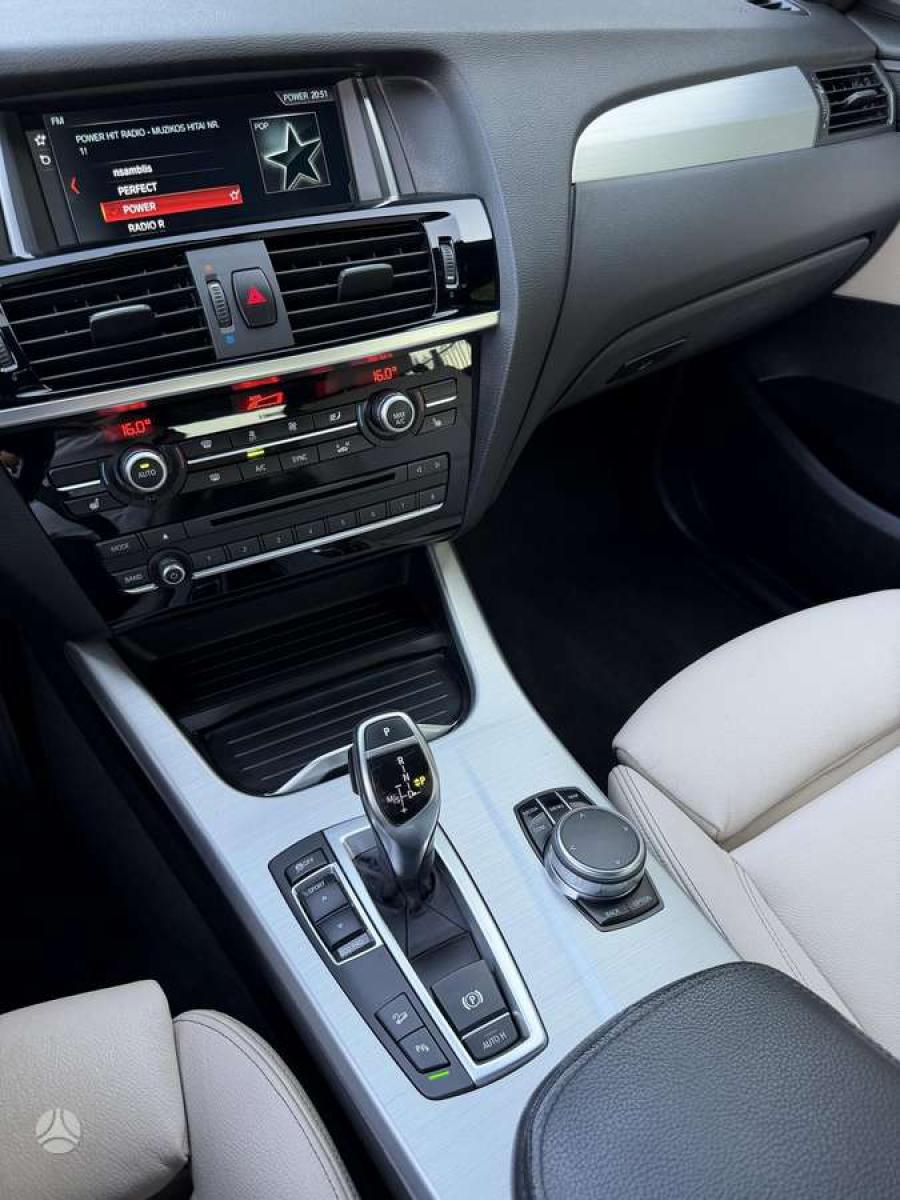 Melns BMW X4 2018 Viļņa, ar dzinēja tilpumu 2.00 L un nobraukumu 118 tūkst. km par 19000 €, foto 15 vietnē AUTOMOTO.COM.LV