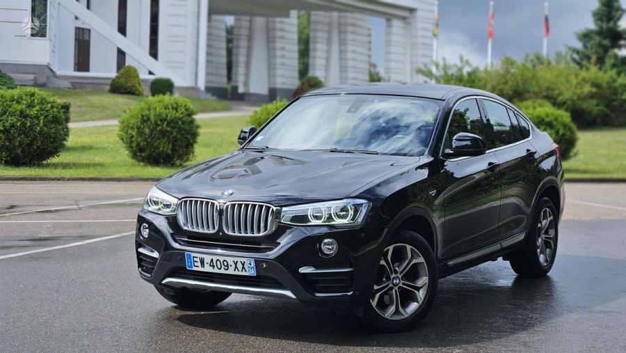 Melns BMW X4 2018 Elektrėnai, ar dzinēja tilpumu 2.00 L un nobraukumu 207 tūkst. km par 17900 €, foto 3 vietnē AUTOMOTO.COM.LV