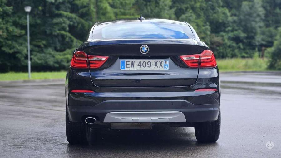 Melns BMW X4 2018 Elektrėnai, ar dzinēja tilpumu 2.00 L un nobraukumu 207 tūkst. km par 17900 €, foto 6 vietnē AUTOMOTO.COM.LV