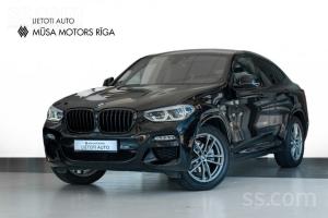 Black BMW X4 2018 in Riga, with an engine capacity of 2.00 L and mileage of 131 thousand km for 29900 €, photo  on AUTOMOTO.COM.LV