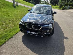 Black BMW X4 2018 in Kaunas, with an engine capacity of 2.00 L and mileage of 79 thousand km for 16800 €, photo  on AUTOMOTO.COM.LV