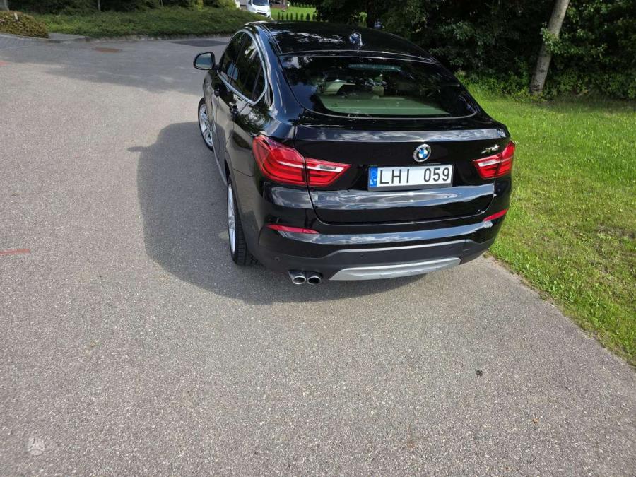 Melns BMW X4 2018 Kauņa, ar dzinēja tilpumu 2.00 L un nobraukumu 79 tūkst. km par 16800 €, foto 5 vietnē AUTOMOTO.COM.LV