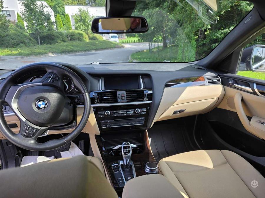 Melns BMW X4 2018 Kauņa, ar dzinēja tilpumu 2.00 L un nobraukumu 79 tūkst. km par 16800 €, foto 8 vietnē AUTOMOTO.COM.LV