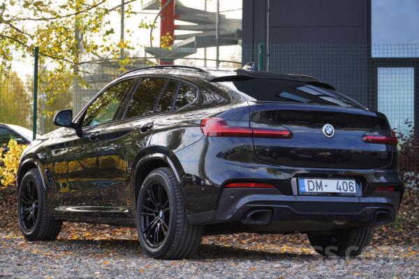 Black BMW X4 2019 in Riga, with an engine capacity of 3.00 L and mileage of 107 thousand km for 38290 €, photo 11 on AUTOMOTO.COM.LV