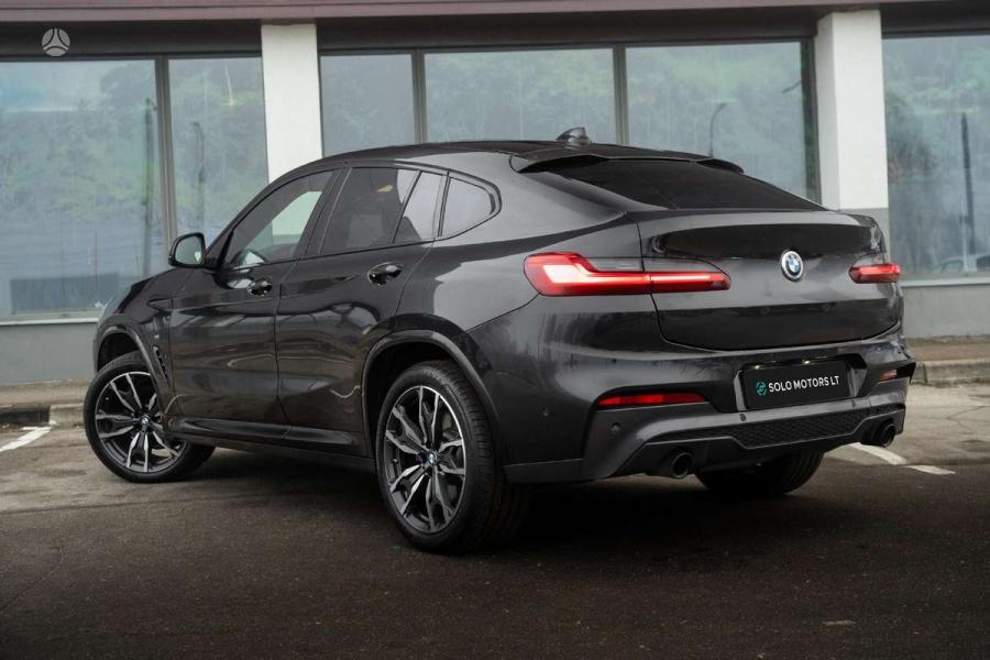 Melns BMW X4 2019 Viļņa, ar dzinēja tilpumu 2.00 L un nobraukumu 114 tūkst. km par 29950 €, foto 4 vietnē AUTOMOTO.COM.LV