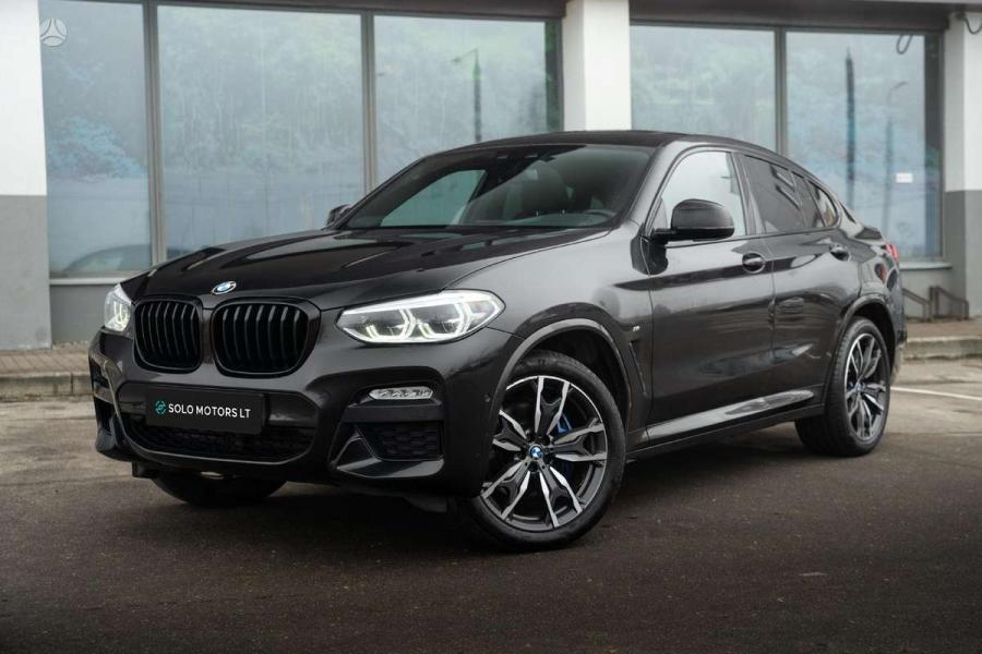 Melns BMW X4 2019 Viļņa, ar dzinēja tilpumu 2.00 L un nobraukumu 114 tūkst. km par 29950 €, foto 6 vietnē AUTOMOTO.COM.LV