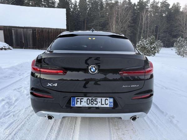 Melns BMW X4 2019 Tauragė, ar dzinēja tilpumu 2.00 L un nobraukumu 219 tūkst. km par 25900 €, foto 4 vietnē AUTOMOTO.COM.LV