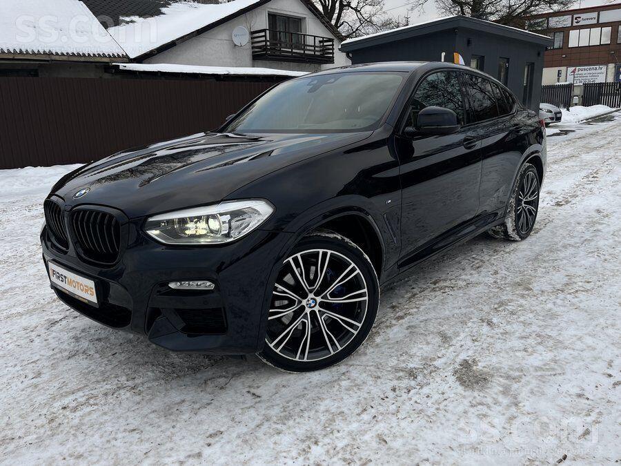 Black BMW X4 2019 in Riga, with an engine capacity of 2.00 L and mileage of 168 thousand km for 27950 €, photo 1 on AUTOMOTO.COM.LV