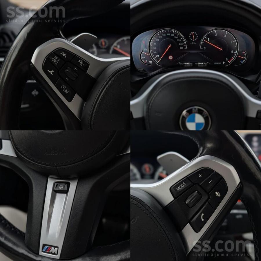 Black BMW X4 2019 in Riga, with an engine capacity of 3.00 L and mileage of 182 thousand km for 29960 €, photo 13 on AUTOMOTO.COM.LV