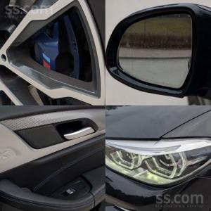 Black BMW X4 2019 in Riga, with an engine capacity of 3.00 L and mileage of 182 thousand km for 29960 €, photo 16 on AUTOMOTO.COM.LV