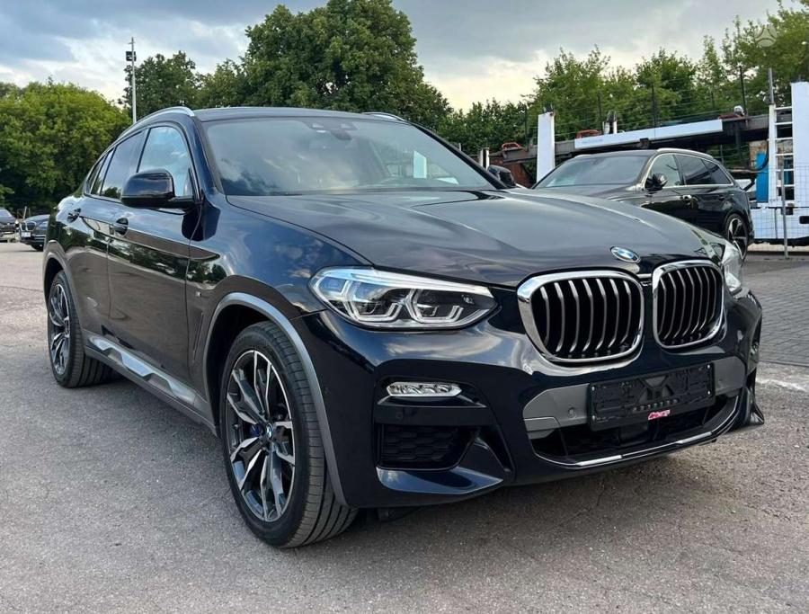 Melns BMW X4 2019 Panevēža, ar dzinēja tilpumu 2.00 L un nobraukumu 126 tūkst. km par 28500 €, foto 1 vietnē AUTOMOTO.COM.LV