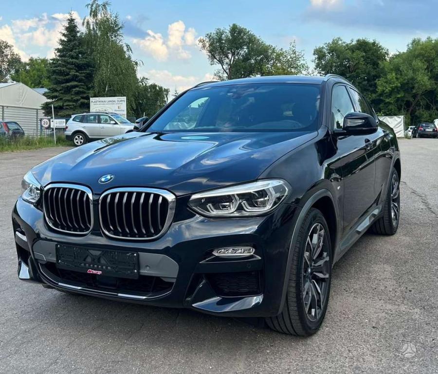 Melns BMW X4 2019 Panevēža, ar dzinēja tilpumu 2.00 L un nobraukumu 126 tūkst. km par 28500 €, foto 3 vietnē AUTOMOTO.COM.LV