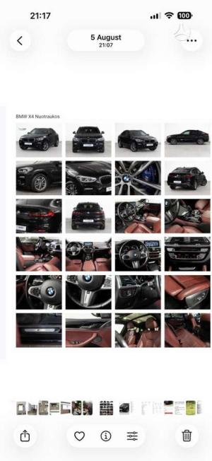 Melns BMW X4 2019 Klaipėda, ar dzinēja tilpumu 2.00 L un nobraukumu 157 tūkst. km par 36750 €, foto 40 vietnē AUTOMOTO.COM.LV